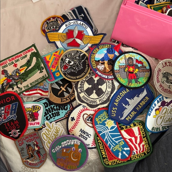 Vintage | Art | Vintage Assorted Patches Collection | Poshmark